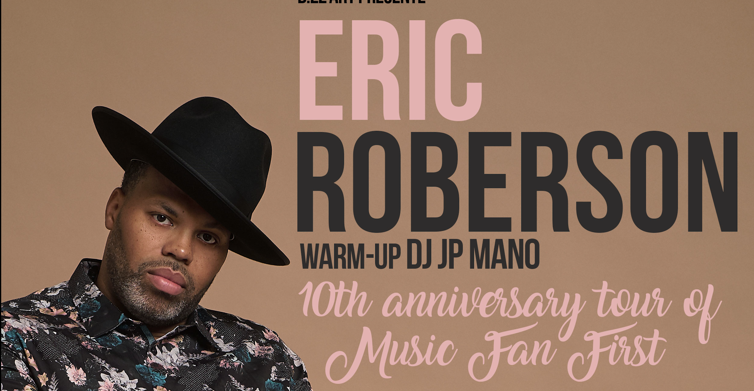 Eric Roberson en concert le 12 novembre 2019 au Bizz'Art (Paris ...